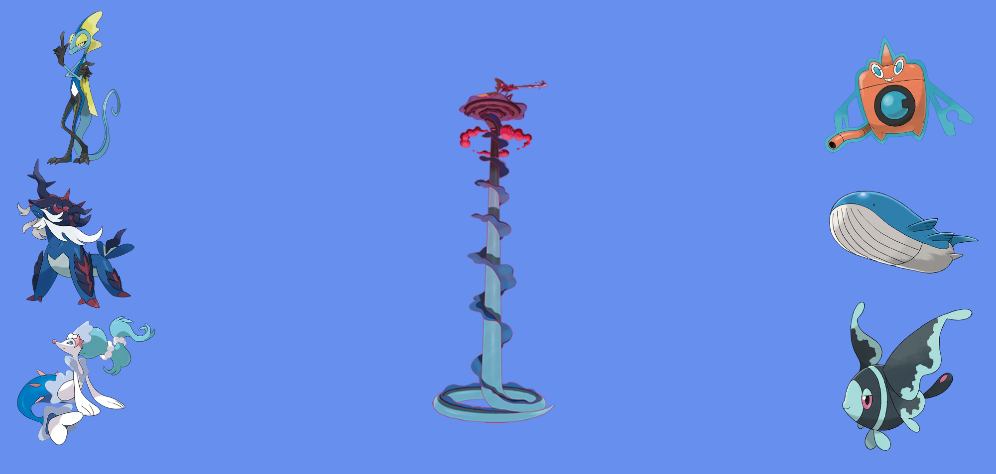 Gigantamax Team: Gigantamax Inteleon (Remake) by Frylock921 on DeviantArt