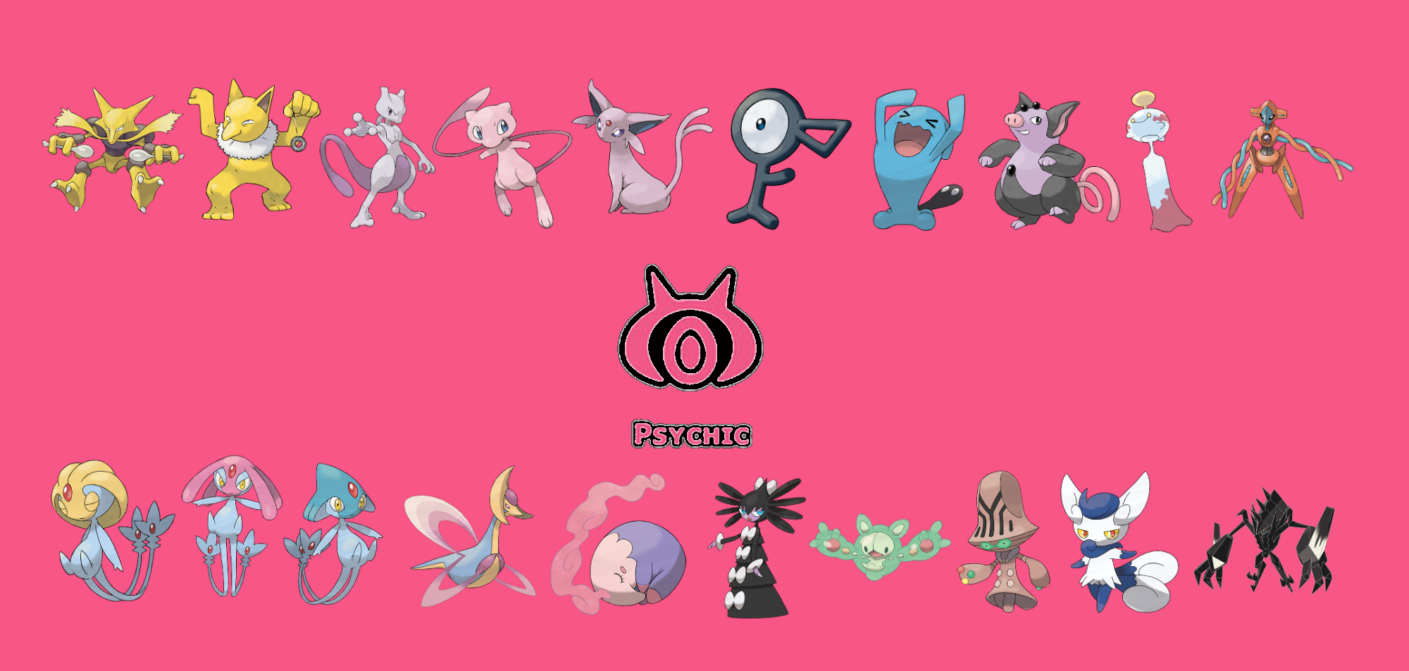 True Psychic Types by Frylock921 on DeviantArt