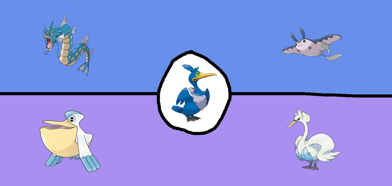 Swimming Flying Pokemon by Frylock921 on DeviantArt