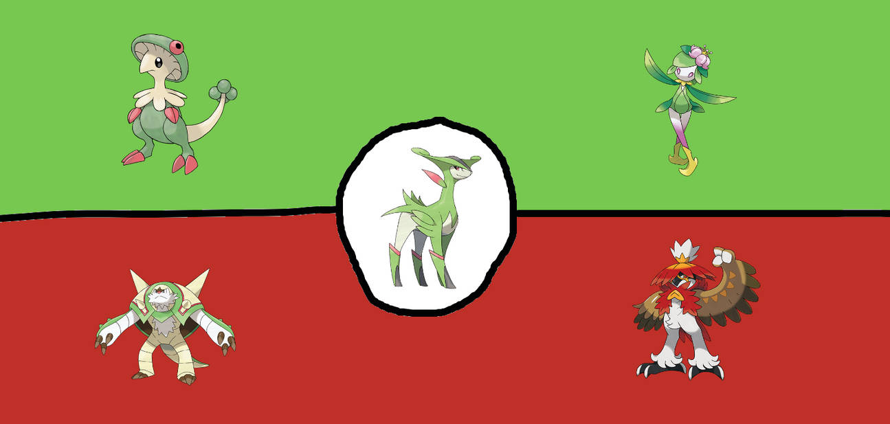 Fighting Plant Pokemon by Frylock921 on DeviantArt
