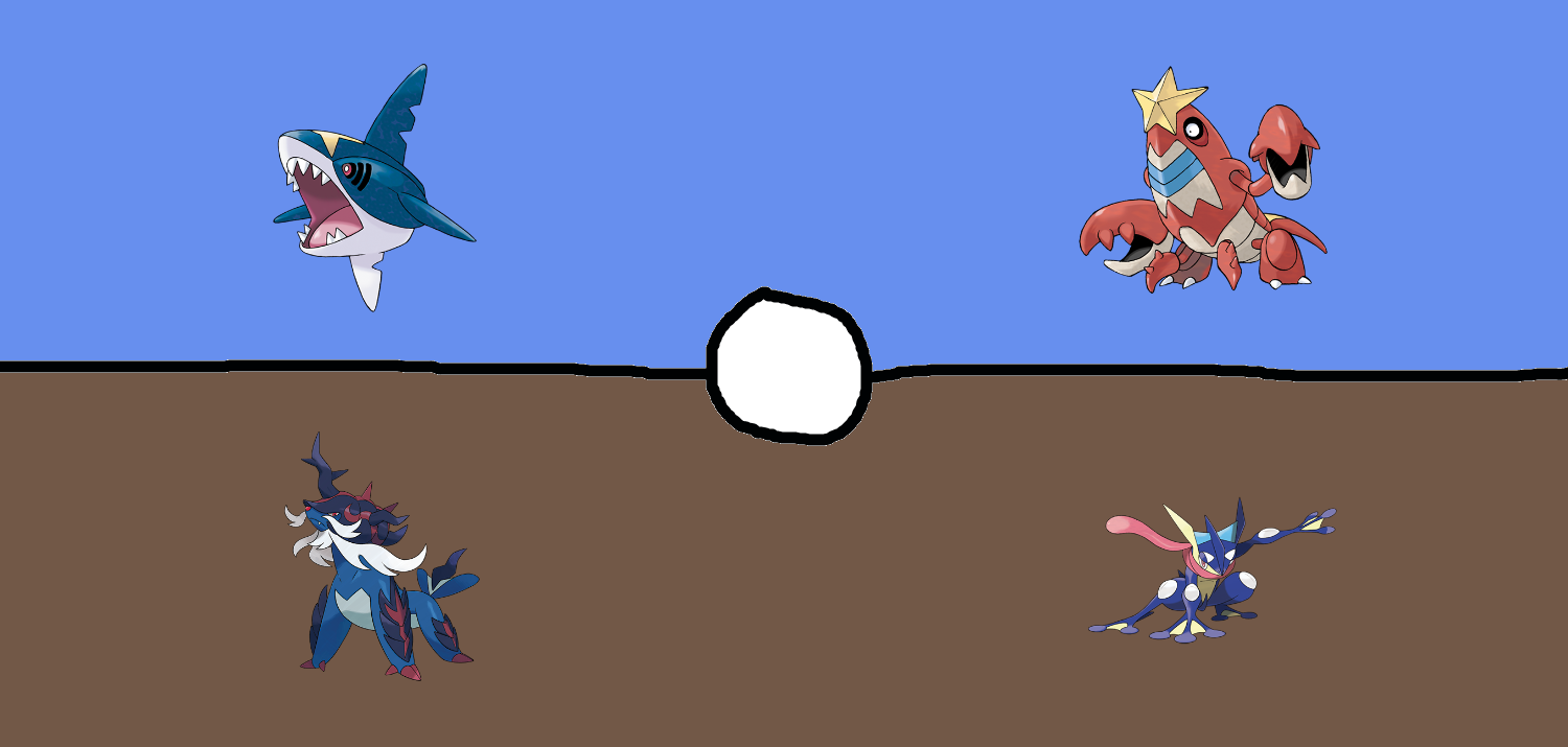 Dark Swimming Pokemon by Frylock921 on DeviantArt