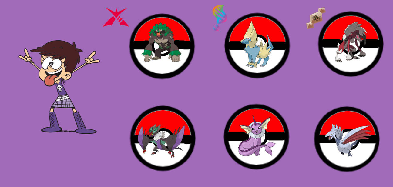 My Pokeloud Team: Luna by Frylock921 on DeviantArt