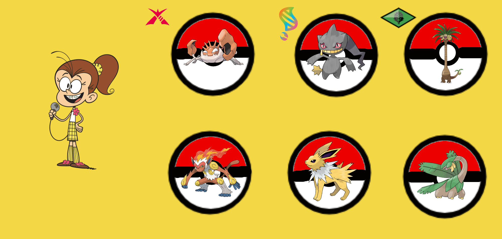 My Pokeloud Team: Luan by Frylock921 on DeviantArt