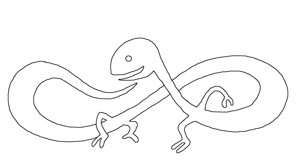 Lizard Drawing Adoption by Frylock921 on DeviantArt