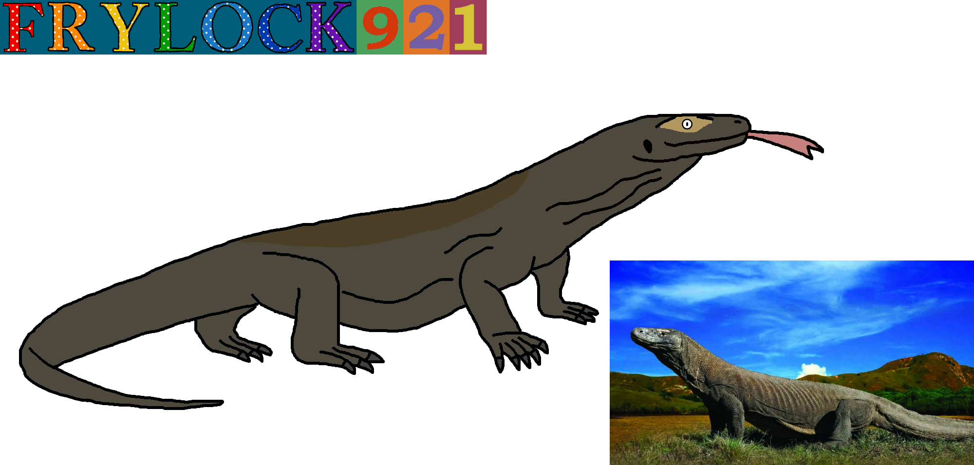 Komodo Dragon by Frylock921 on DeviantArt