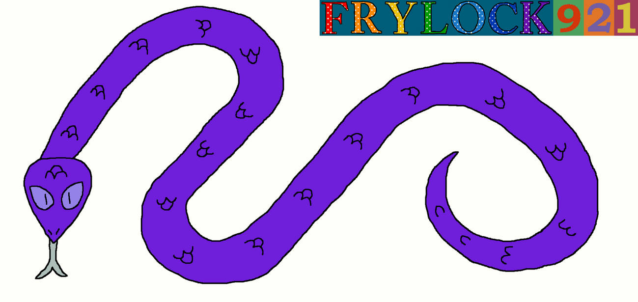 Purple Snake by Frylock921 on DeviantArt