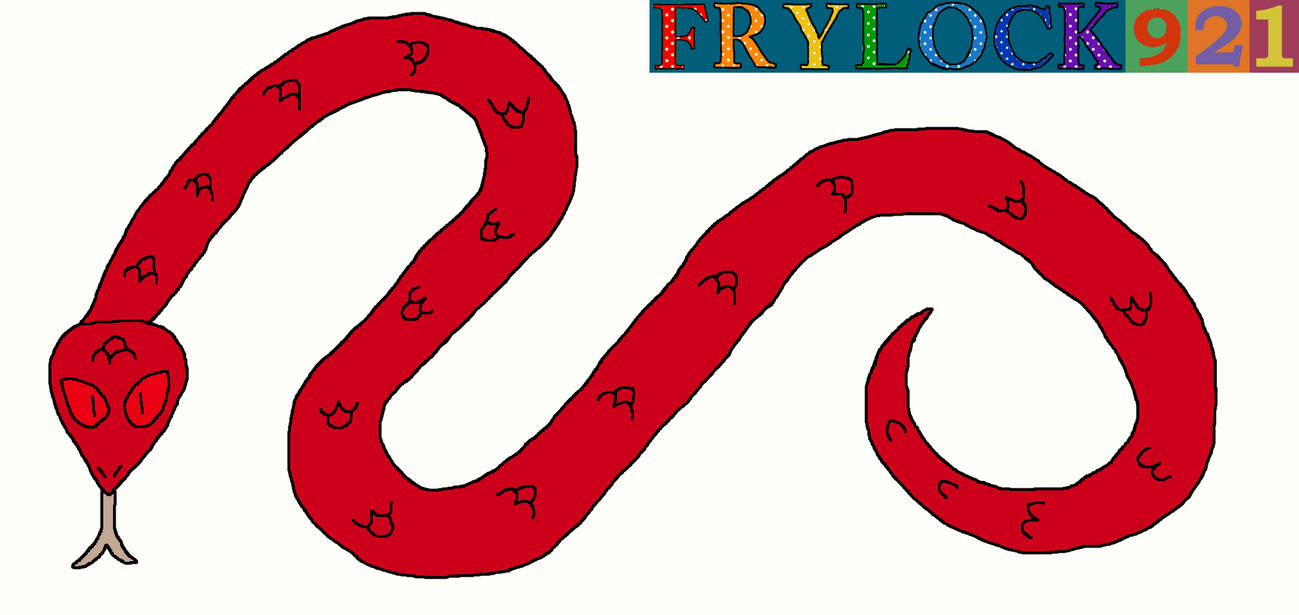 Red Snake by Frylock921 on DeviantArt