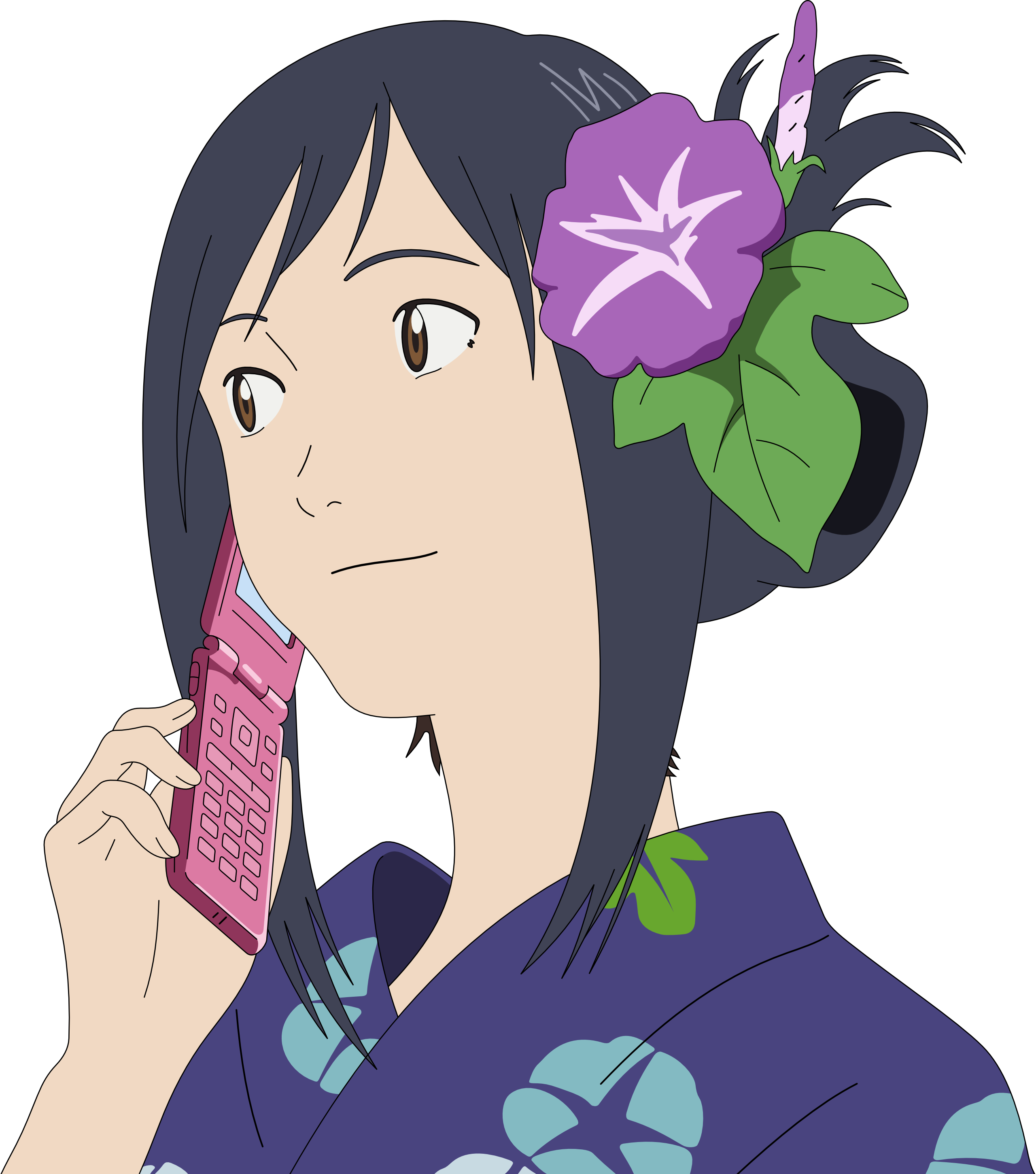 Natsuki Phone by taricorp on DeviantArt