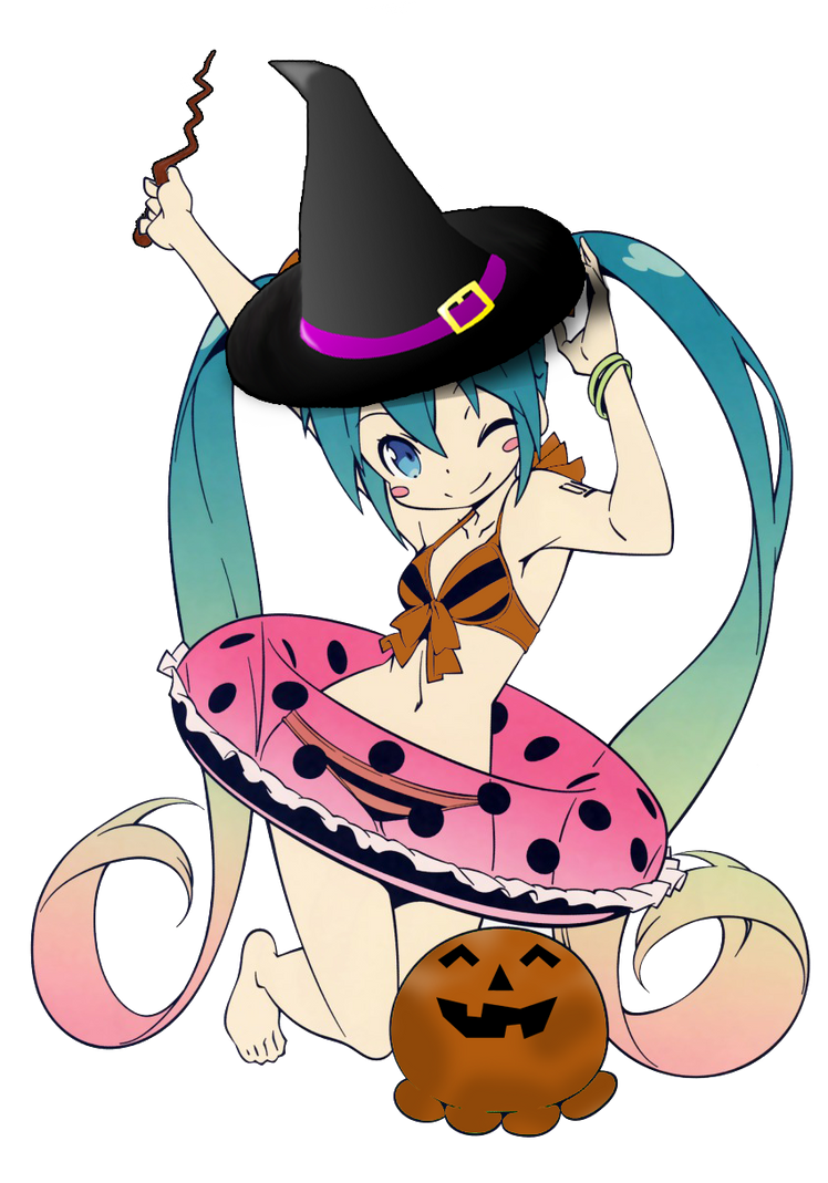 Spooky Miku by Jamknife on DeviantArt