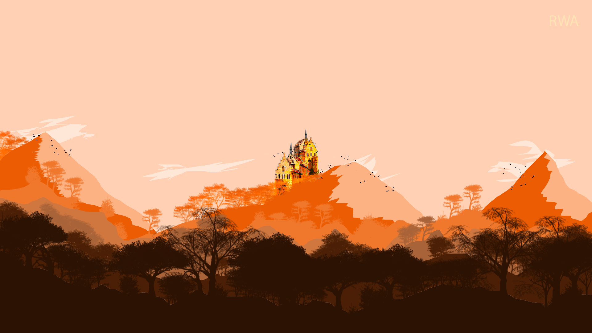 Zen Forest Painting by SouthernMantis on DeviantArt