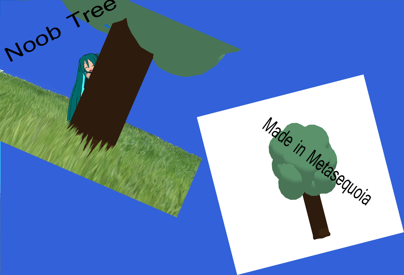 MMD - Noob Tree (DL) by Wyvern111 on DeviantArt