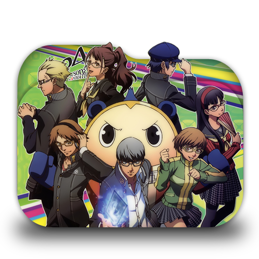 Persona 4 The Animation Folder Icon by LechterXIII on DeviantArt