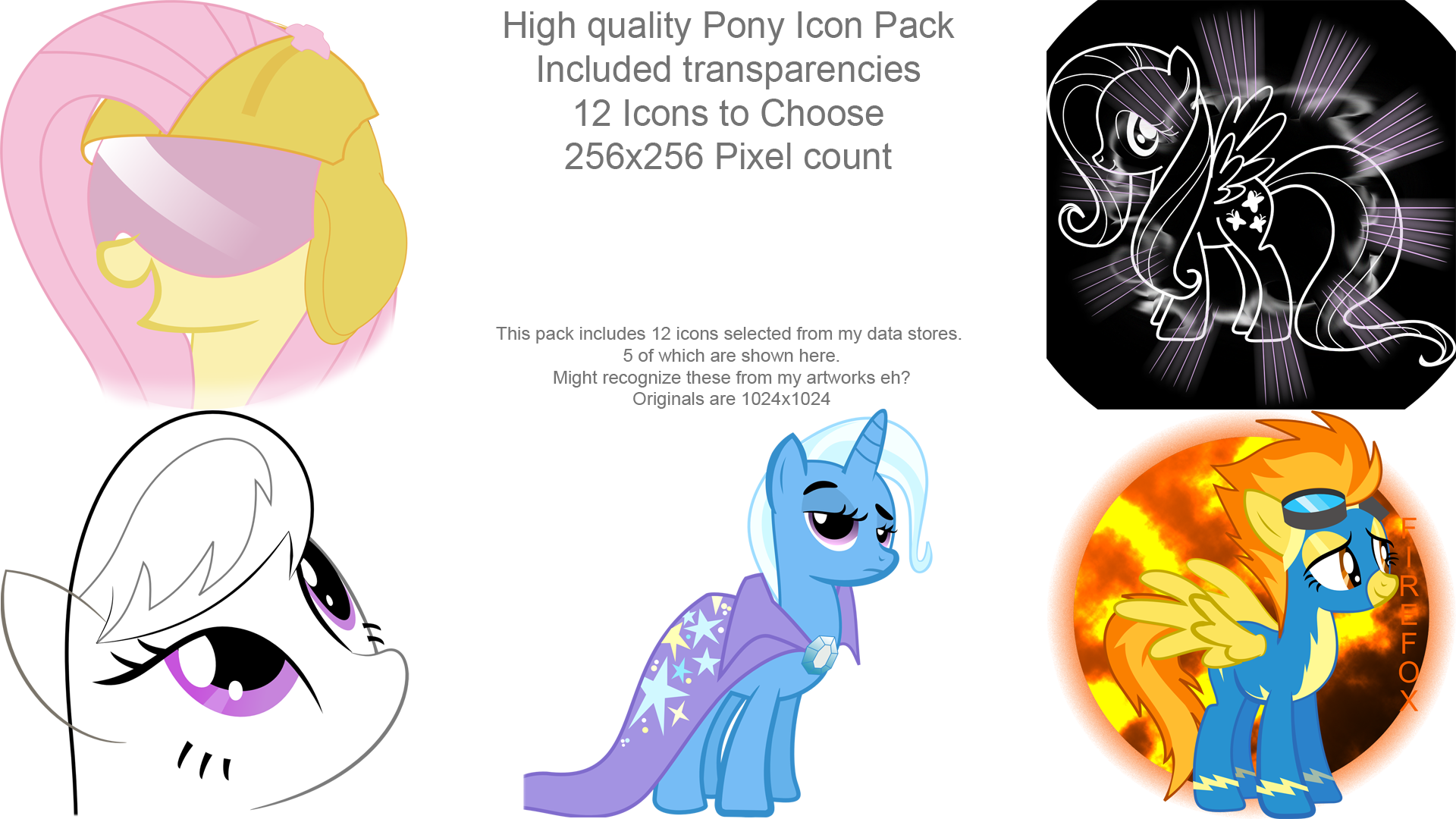 Pony Icon Pack v1 by Lextsy on DeviantArt