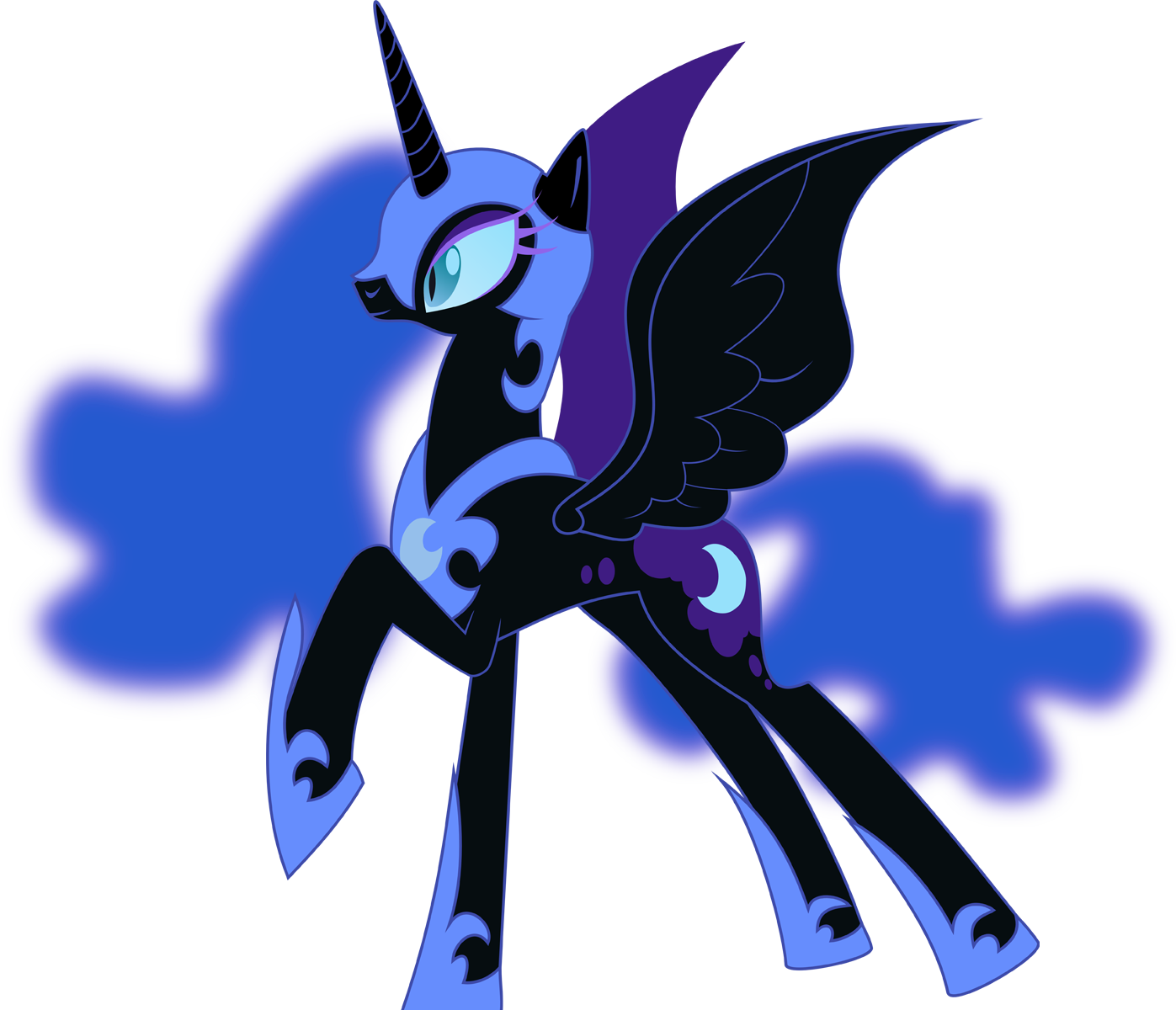 Nightmare Moon Vector