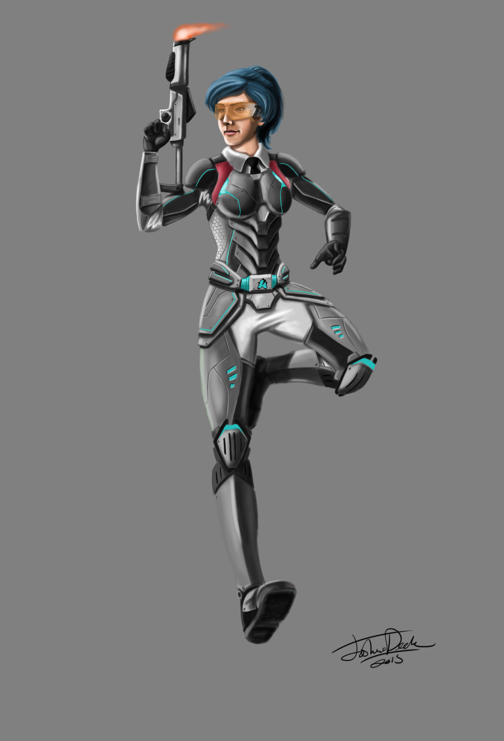 Agent Caila Phoenix by joshuad17 on DeviantArt