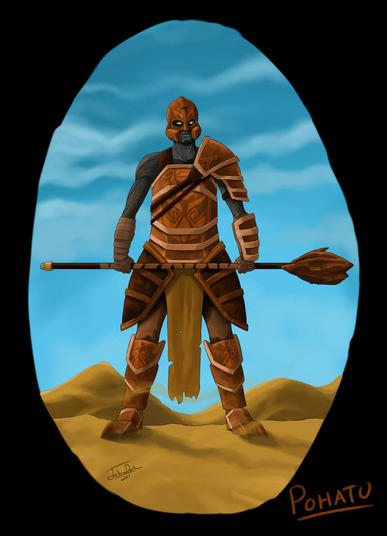 Bionicle G3: Pohatu by joshuad17 on DeviantArt