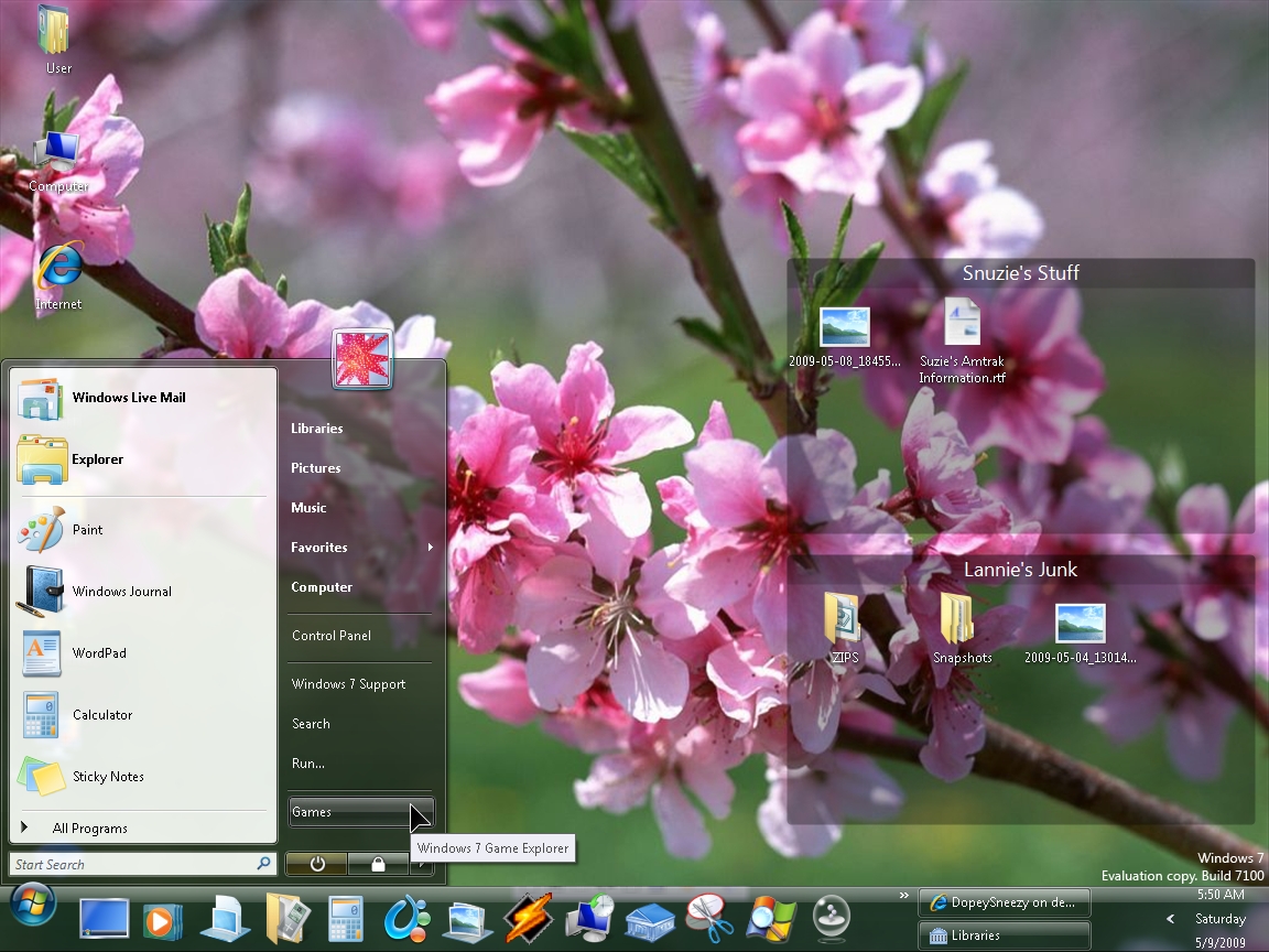 Games Icon For Windows 7