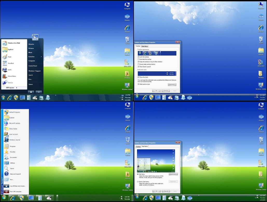 Windows 7 Explorer for XP by DopeySneezy on DeviantArt