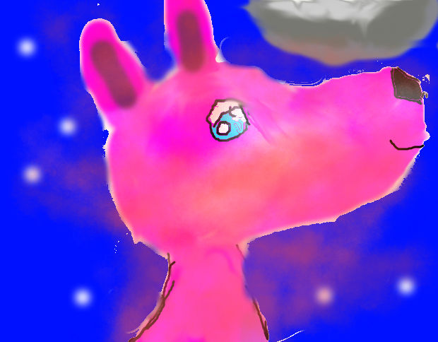 Pink Wolf by MysticalFireWolf on DeviantArt