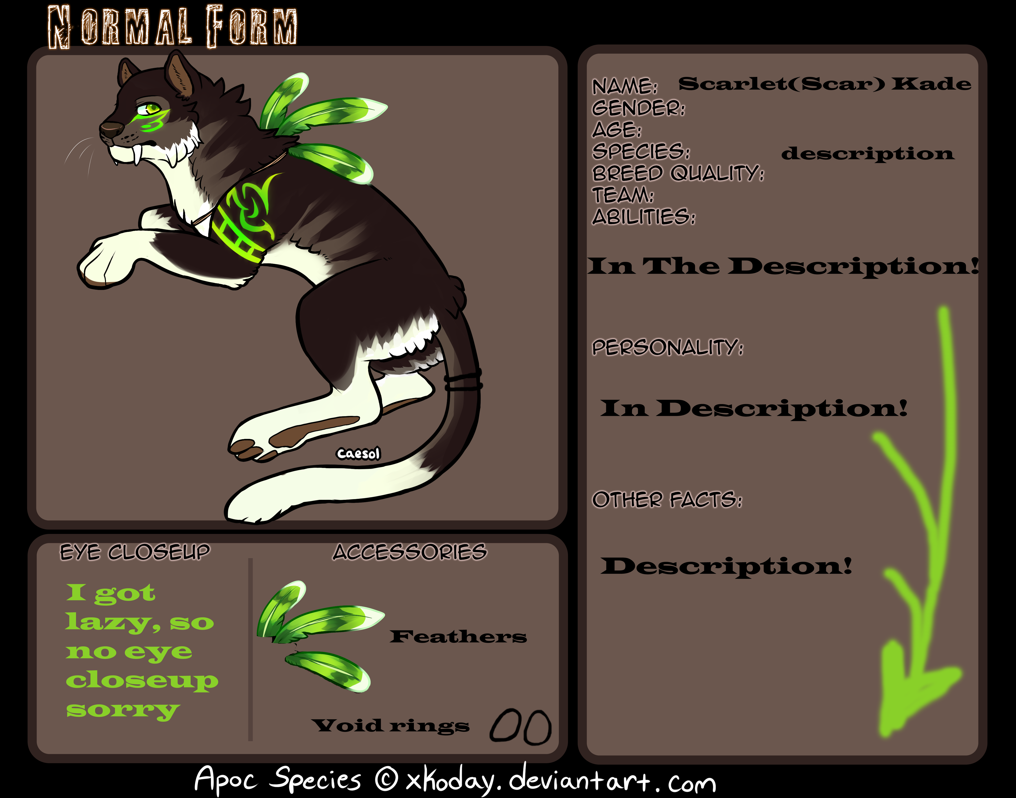 Scarlet (Scar) Kade by Forestbreath on DeviantArt