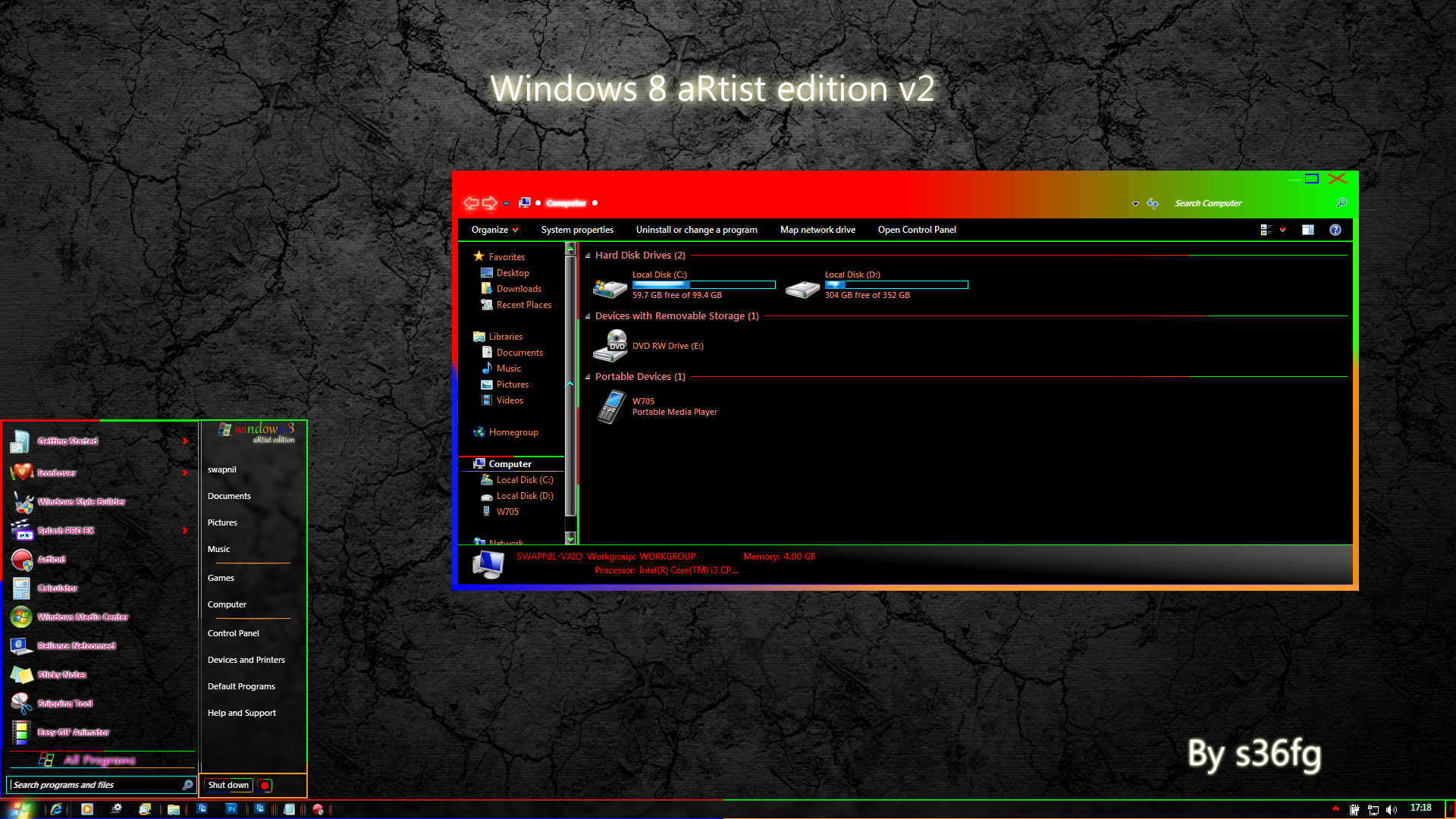 windows8aRtist edition V2 Visual Styles by swapnil36fg on DeviantArt