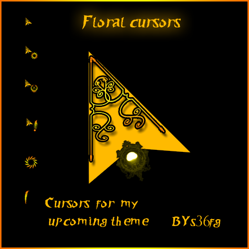 Floral cursors by swapnil36fg on DeviantArt
