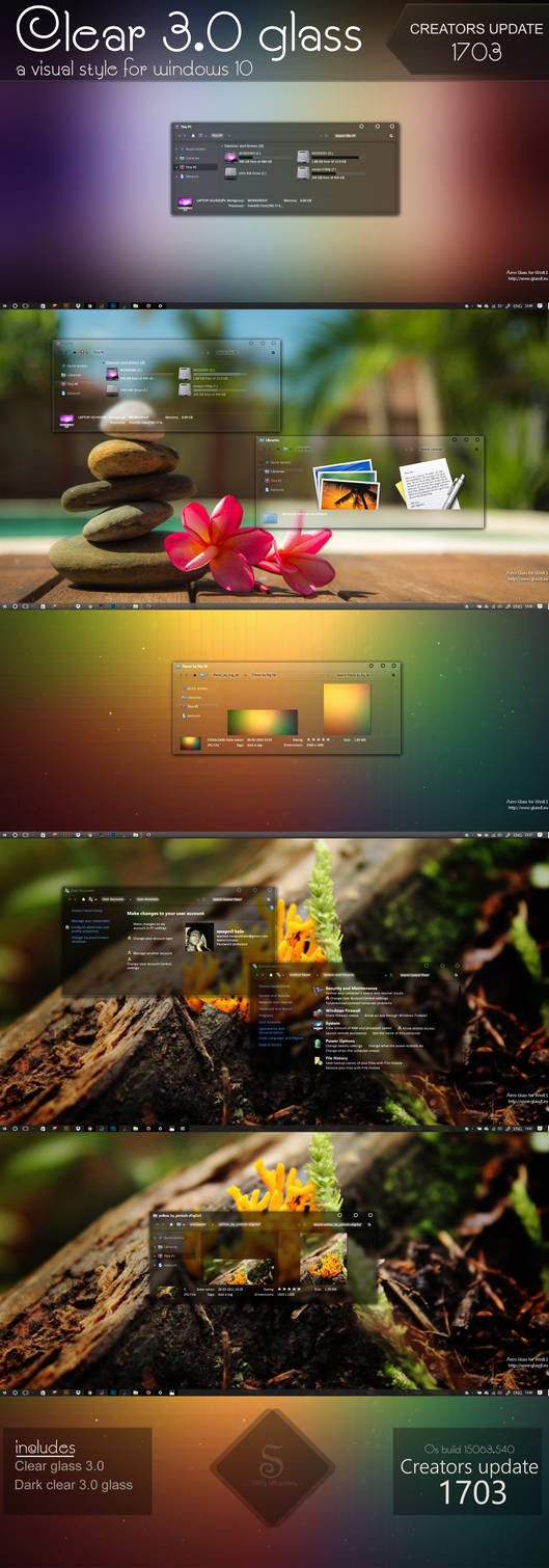 Clear 3.0 glass for windows 10 rs2 by swapnil36fg on DeviantArt