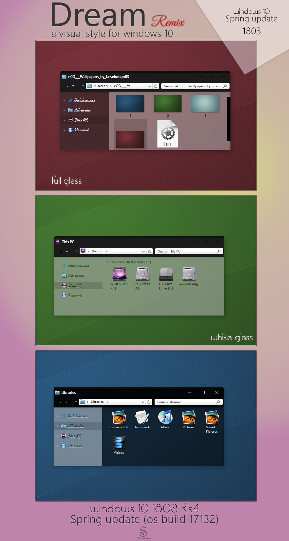 Dream remix for windows 10 1803 rs4 by swapnil36fg on DeviantArt