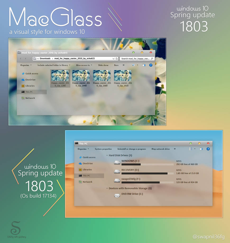 mac os glass for w10 1803 by swapnil36fg on DeviantArt