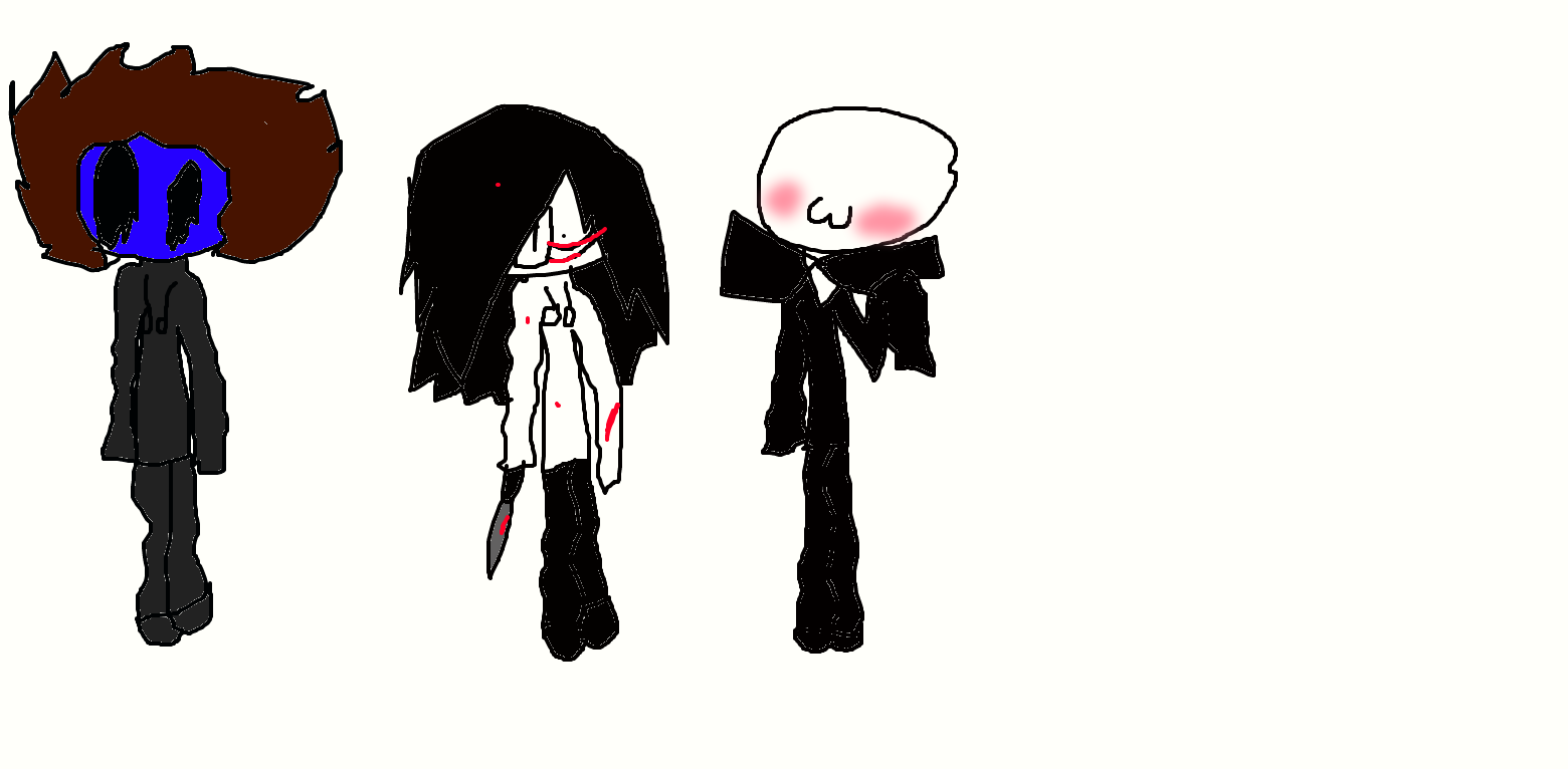 Baby Creepypasta: Eyeless Jack,Jeff, and Slendy by Ninjagomonster on ...