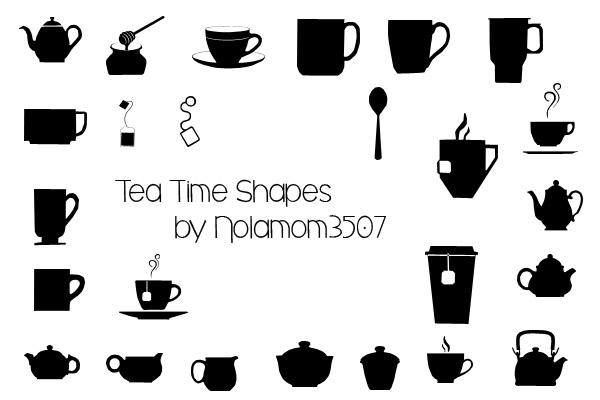 Tea Time Shapes by Nolamom3507 on DeviantArt