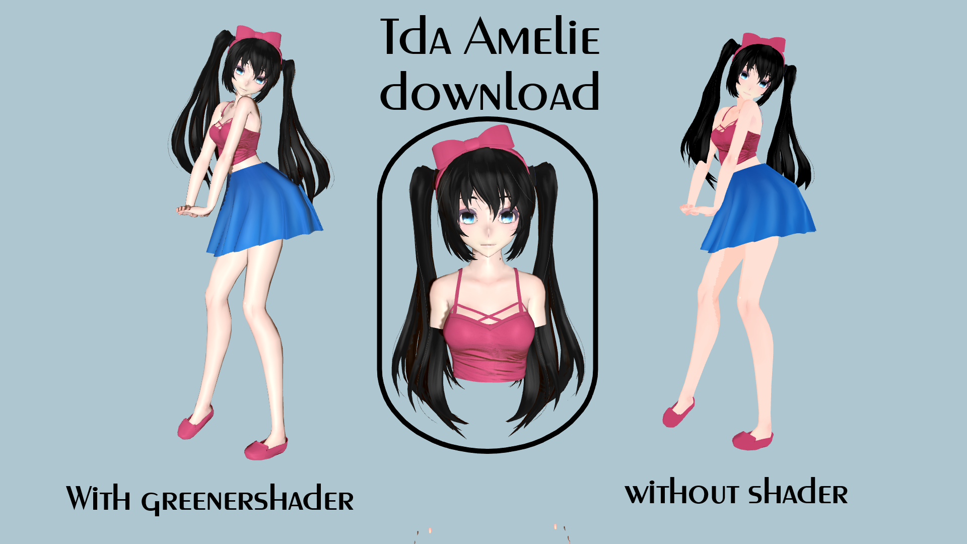 |MMD| Tda Amelie download by MrsMMD on DeviantArt