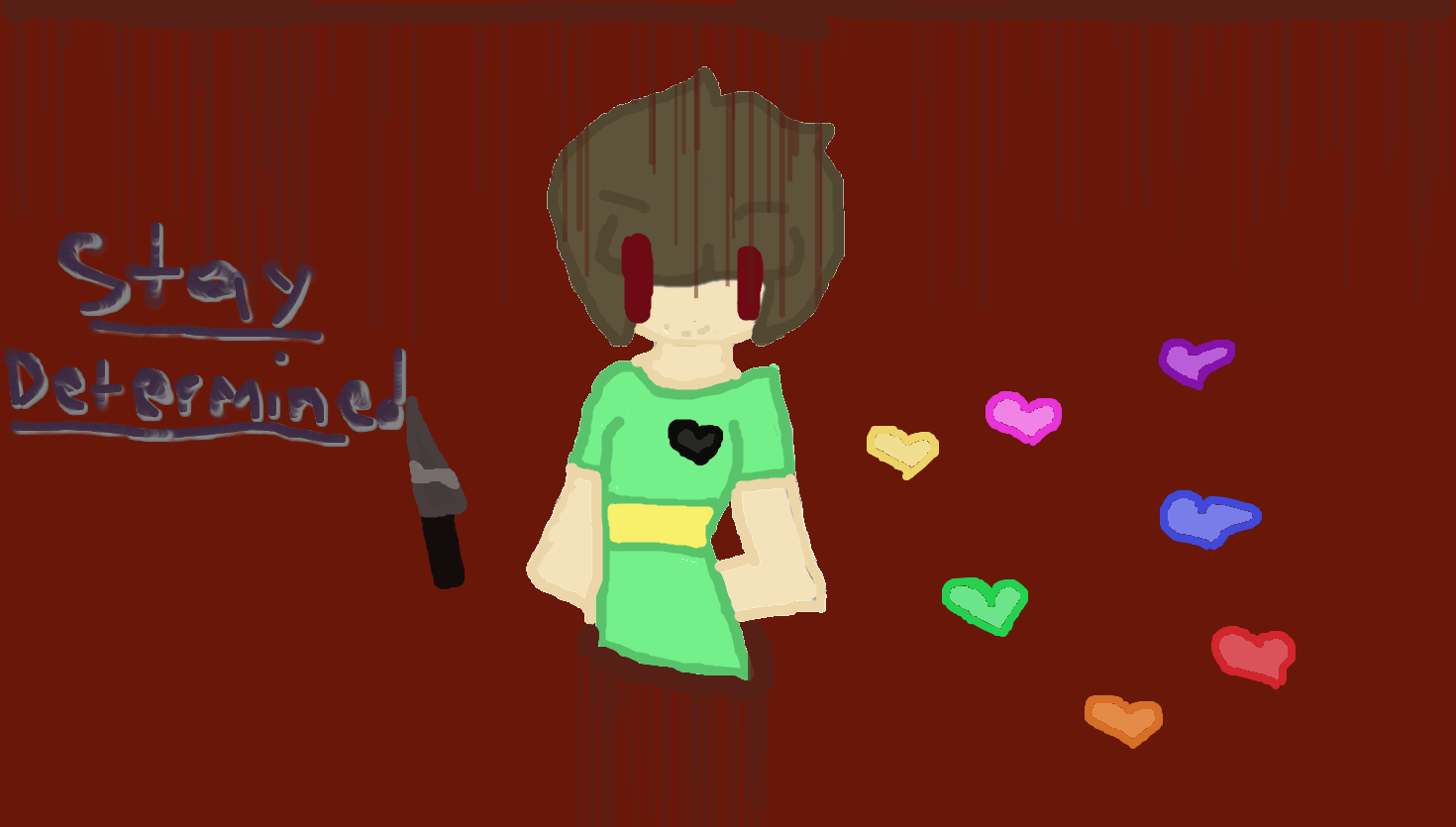 Chara 7 Hearts by Firegeek6 on DeviantArt