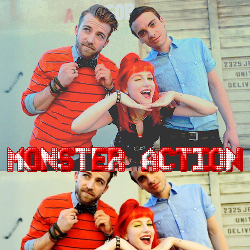 Monster Action Paramore by DivasAndSuperstars on DeviantArt