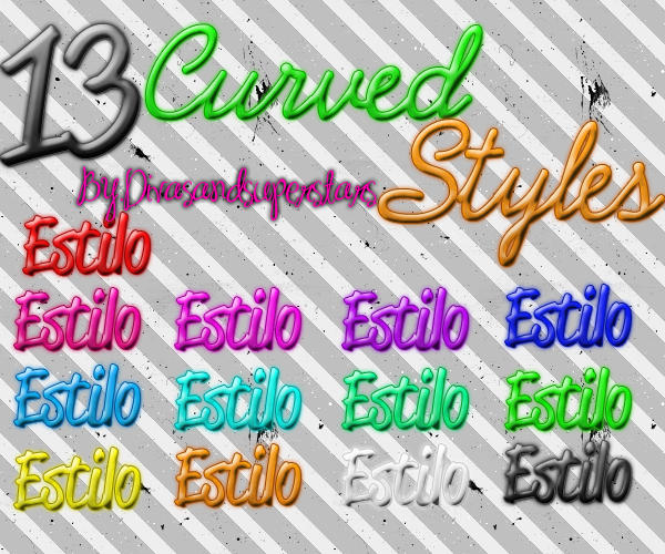 13 Curved Styles by DivasAndSuperstars on DeviantArt