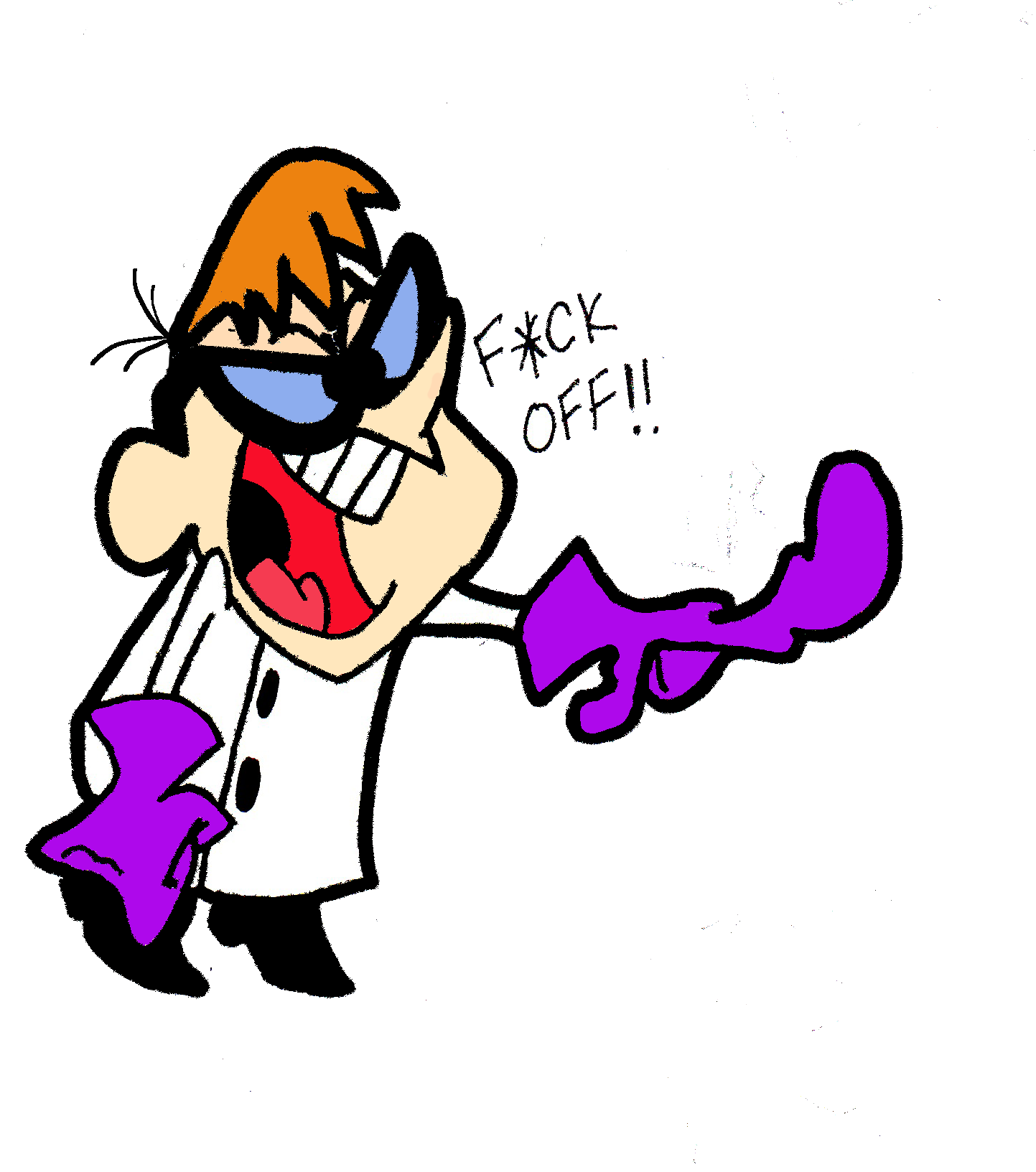 Rude Dexter by Loko-Motion on DeviantArt