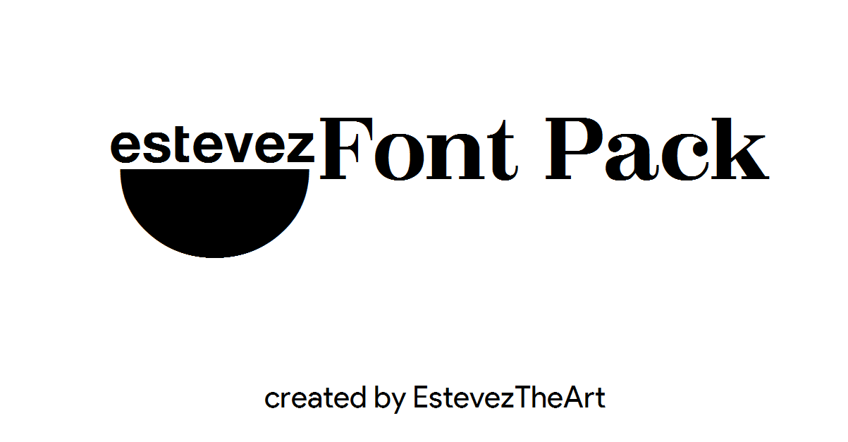 Fonts! by TheEstevezCompany on DeviantArt