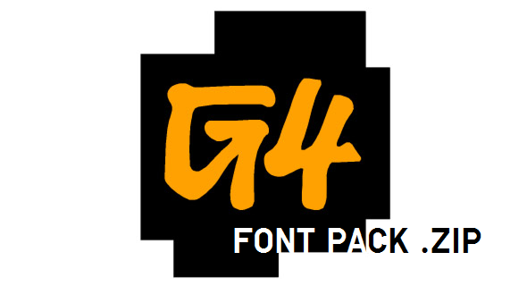 G4 Font Pack (.ZIP File Edition) by TheEstevezCompany on DeviantArt