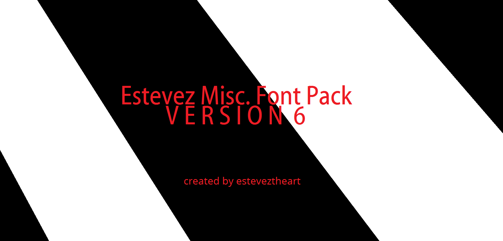 Estevez Misc. Font Pack VERSION 6 by TheEstevezCompany on DeviantArt