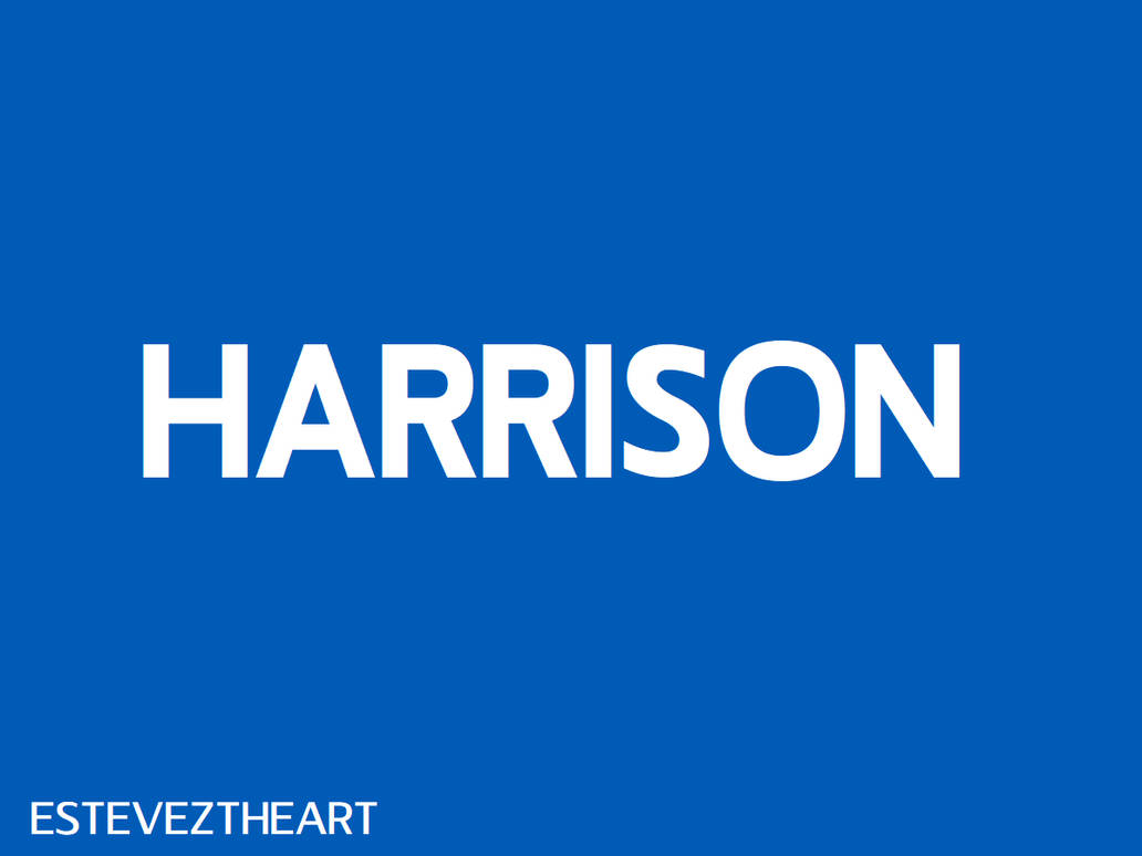 Harrison by TheEstevezCompany on DeviantArt