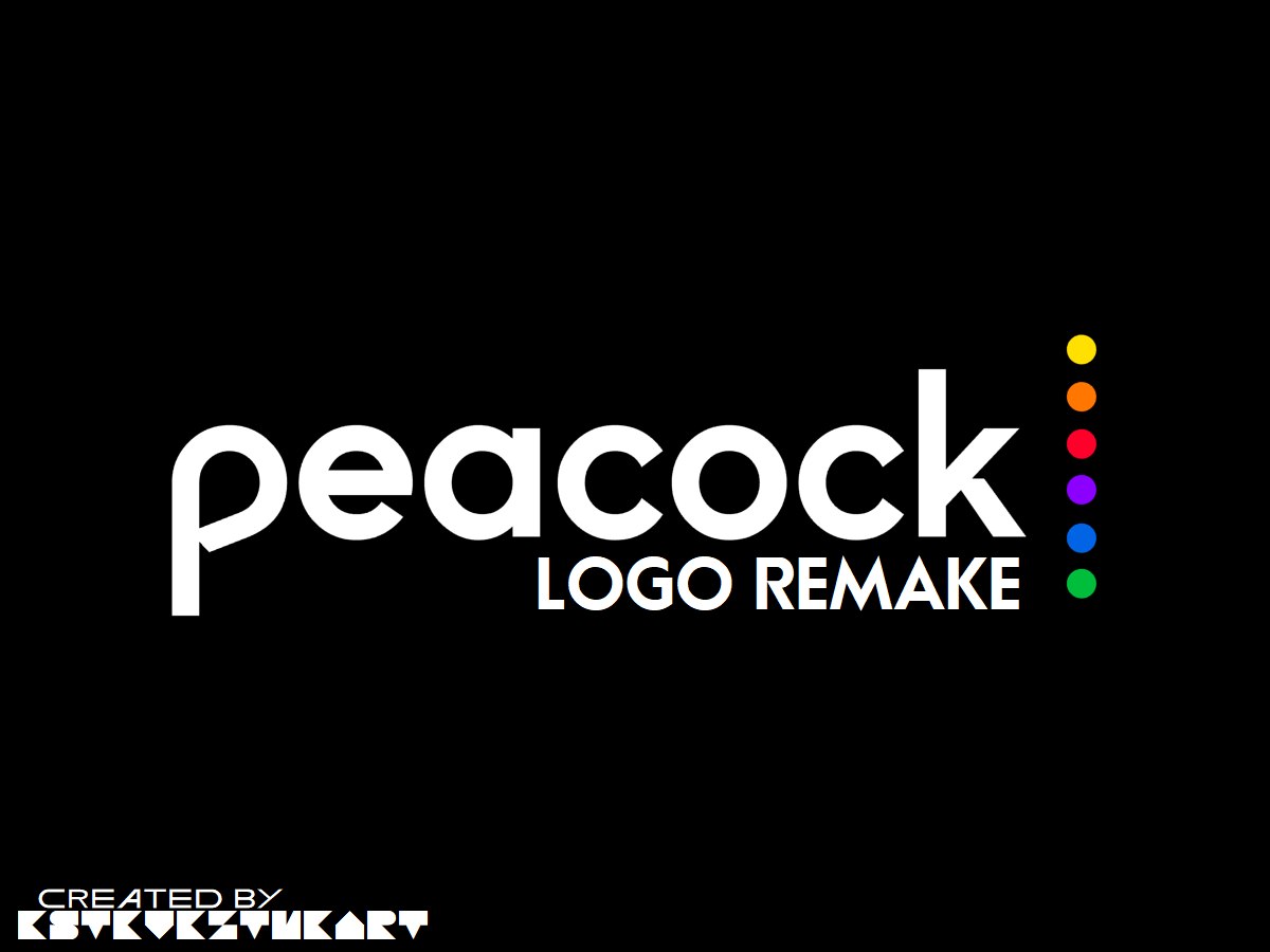 Peacock (Logo Remake) by TheEstevezCompany on DeviantArt