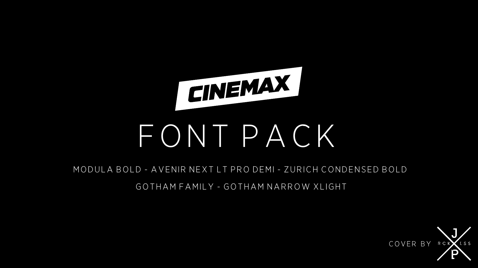 CineMAX - The Font Pack by TheEstevezCompany on DeviantArt