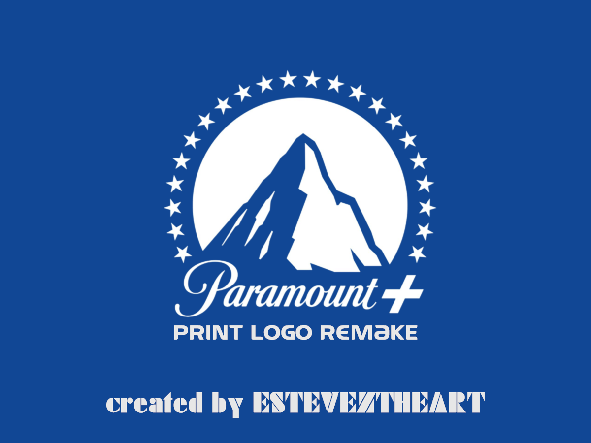 Paramount+ (2017-20) - Print Logo Remake by TheEstevezCompany on DeviantArt