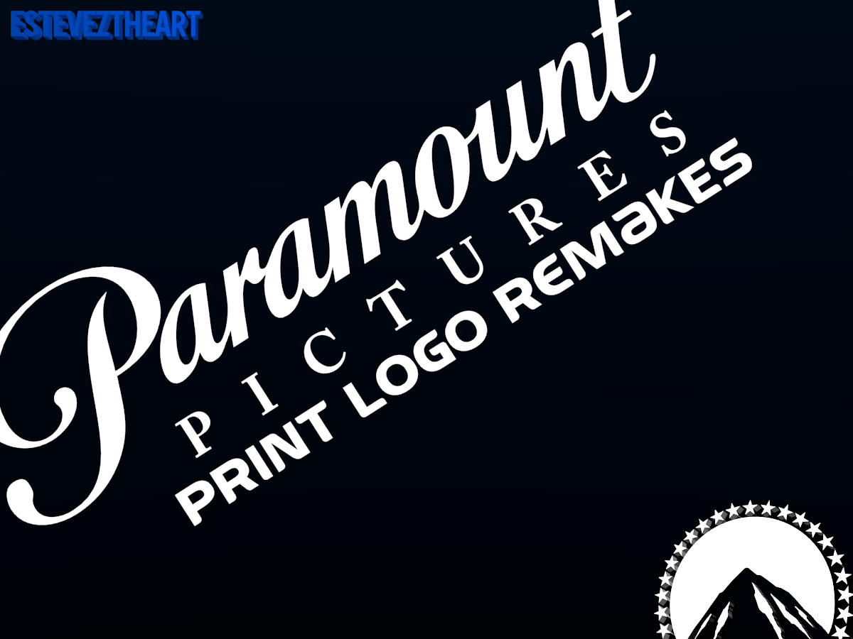 Paramount Pictures Print Logo Remakes by TheEstevezCompany on DeviantArt