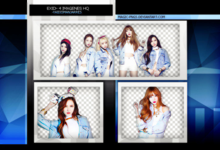 PACK PNG 128 | EXID by MAGIC-PNGS on DeviantArt