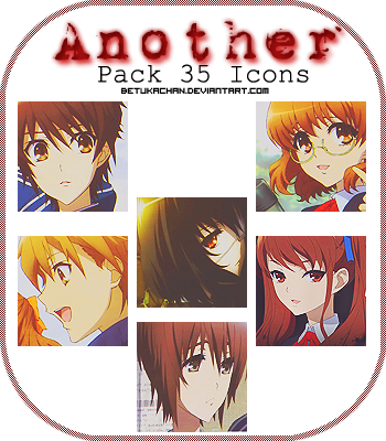 Pack 35 icons Another by BeTuKaChaN on DeviantArt