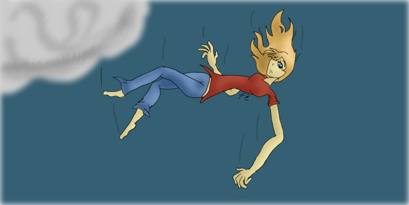 Falling by Flyershoe22 on DeviantArt