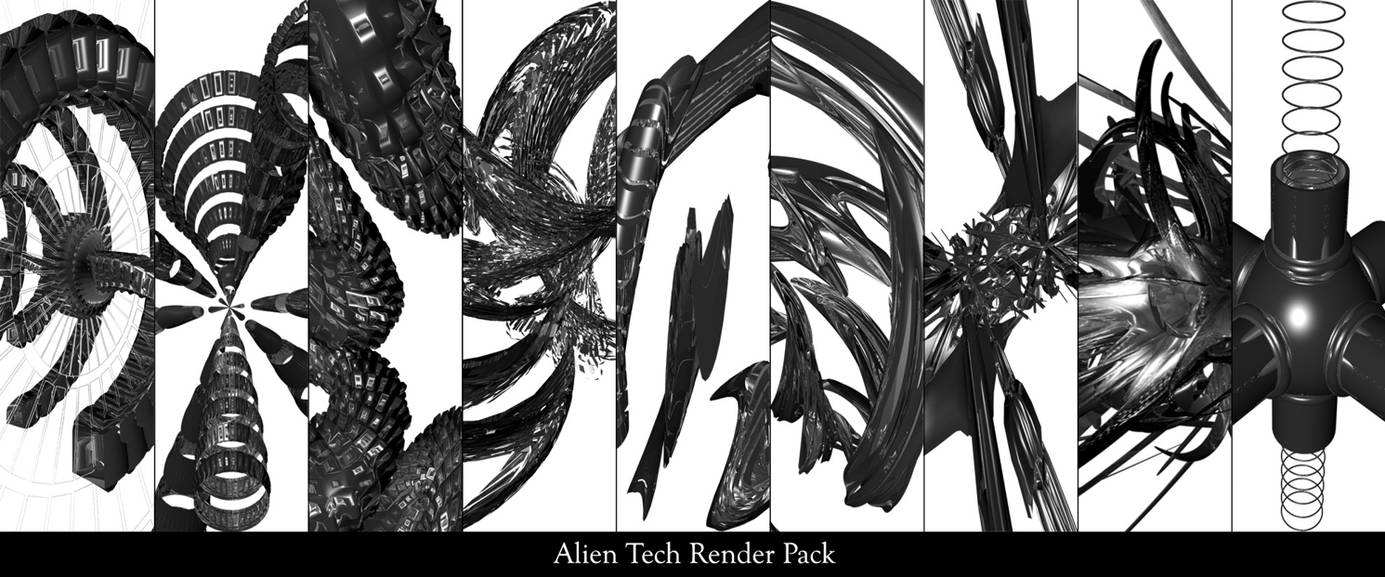 Alien Tech Render Pack by thetwiggman on DeviantArt