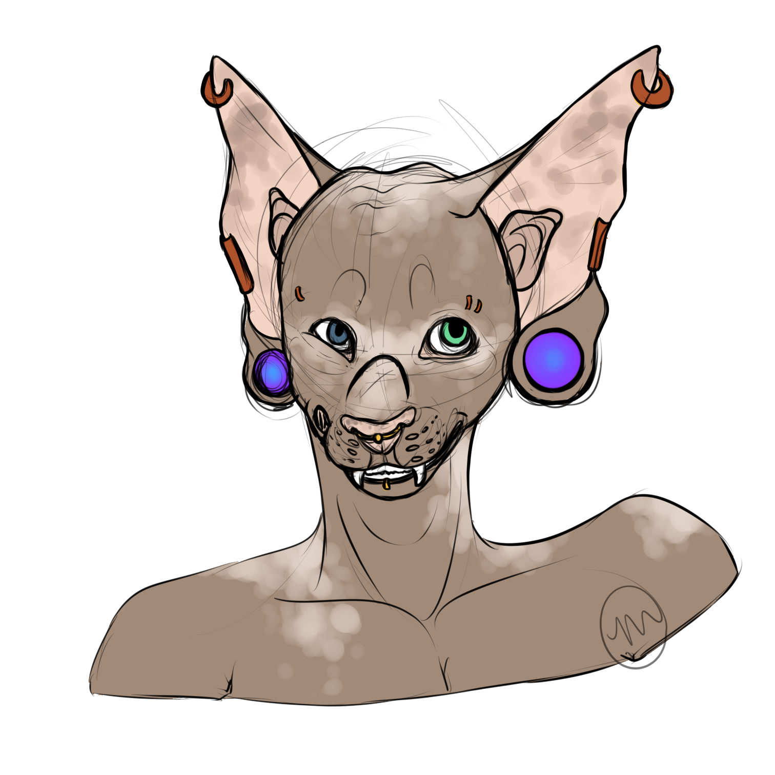 Chester sketch hs by ashleywolftress on DeviantArt