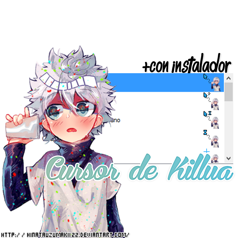 Cursor Hunter x Hunter (Killua) by HinataUzumaki122 on DeviantArt
